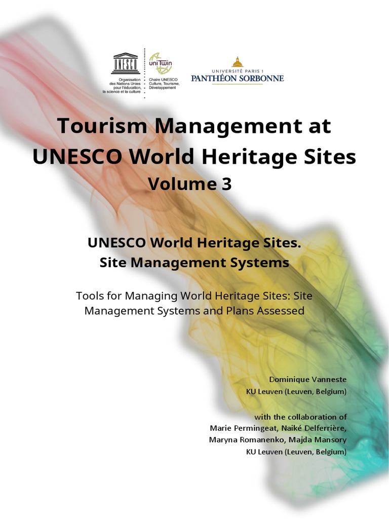 UNESCO World Heritage Sites. Site Management Systems | PDF | World ...