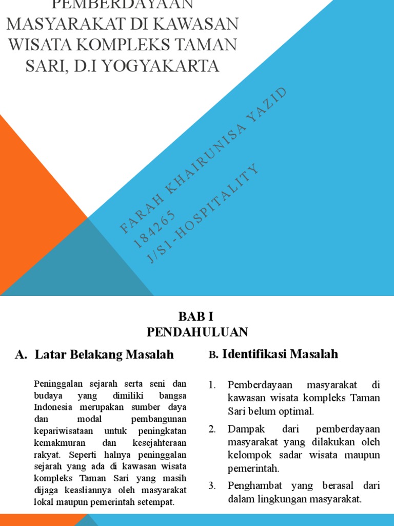 Contoh PPT Proposal Perencanaan Penelitian | PDF