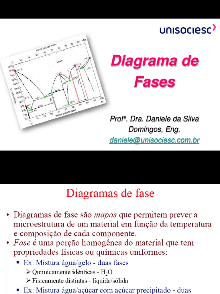 Diagrama de Fases | PDF | Solubilidade | Diagrama de fase