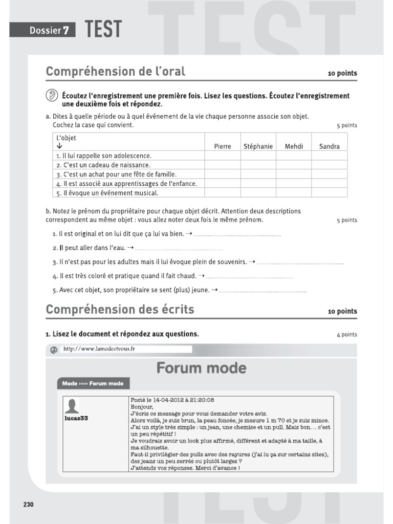 Test Dossier-7 | PDF