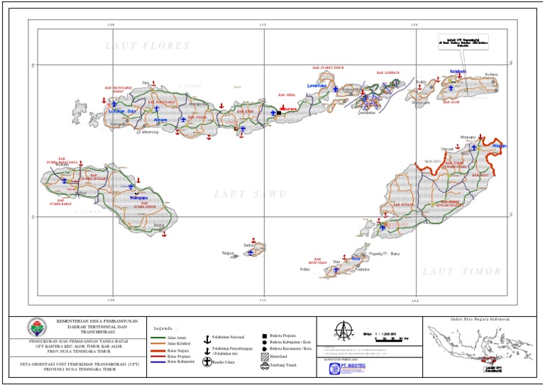 01 .Peta Orientasi NTT | PDF