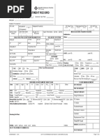 Dialysis Flow Sheet | PDF
