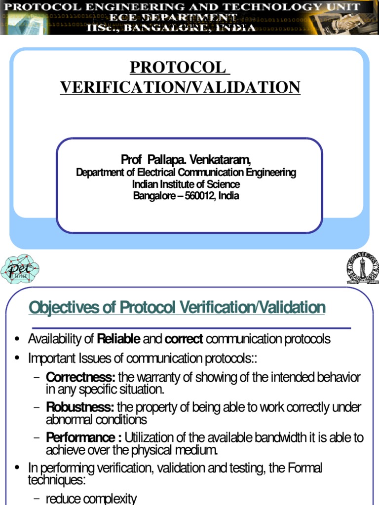 Protocol Verification/Validation: Network Model | PDF | Computers