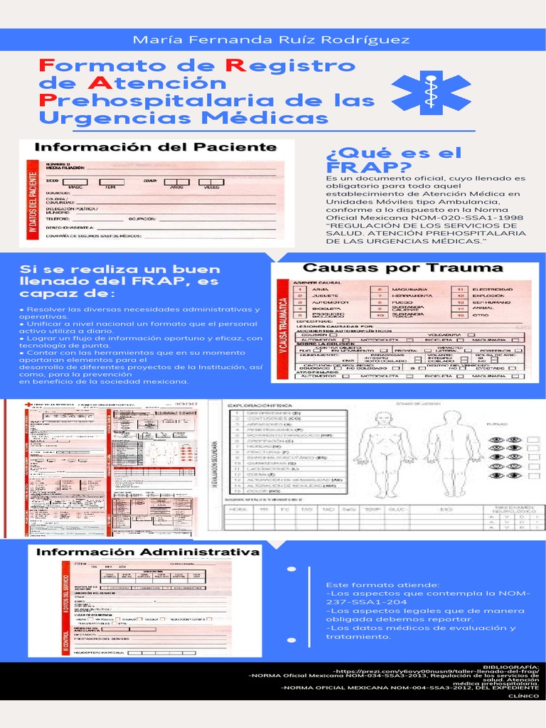Buen Llenado Del Frap | PDF | Ambulancia | Cuidado de la salud