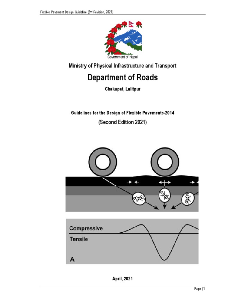 Final Flexible Pavement Design Guideline 2020 - 12th April | PDF | Road ...
