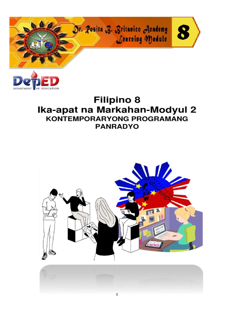 Filipino 8 Quarter 4 Module 2 | PDF