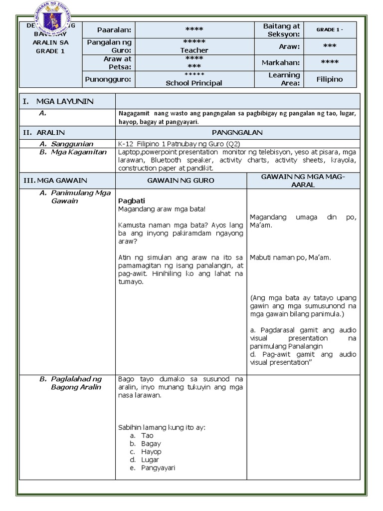 Pangngalan DLP | PDF