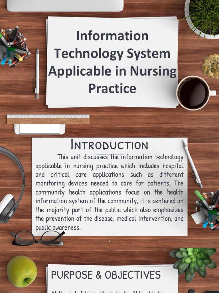 IT Applications in Nursing Practice | PDF | Monitoring (Medicine ...