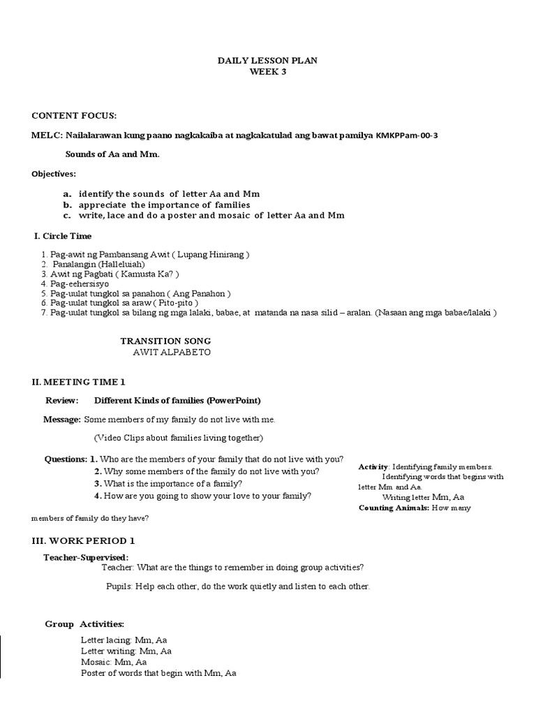 DLP Cot 2ND Quarter Week 3 | PDF