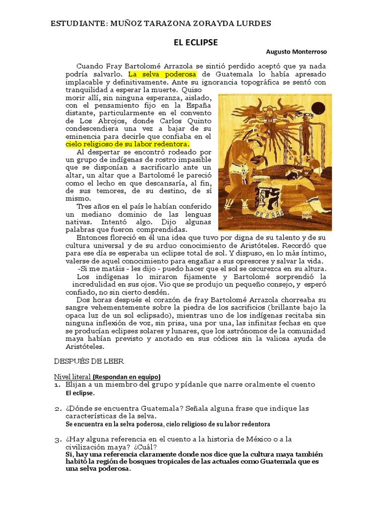 Actividad - de - Lectura - Semana 6 | PDF | Comprensión lectora ...