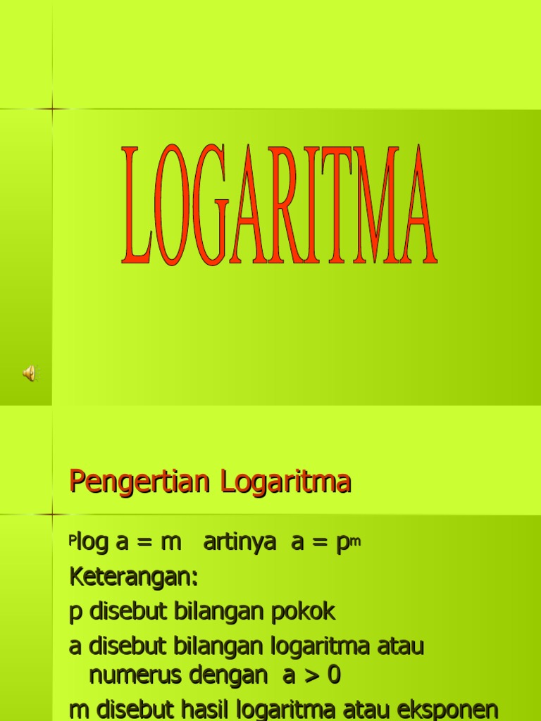 Logaritma | PDF