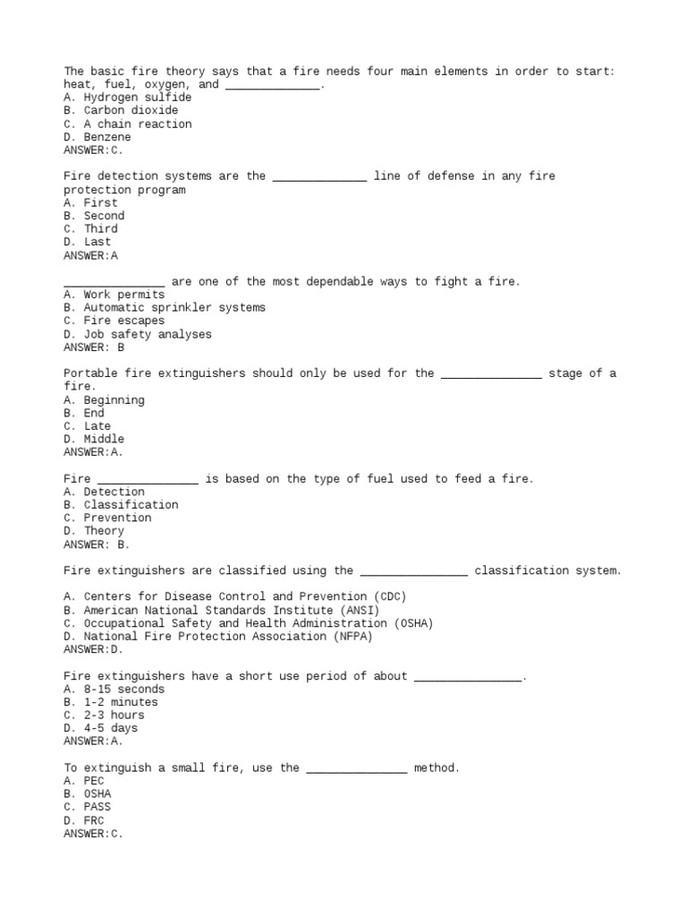 Fire Safety Fundamentals: Understanding the Basics of Fire Theory ...