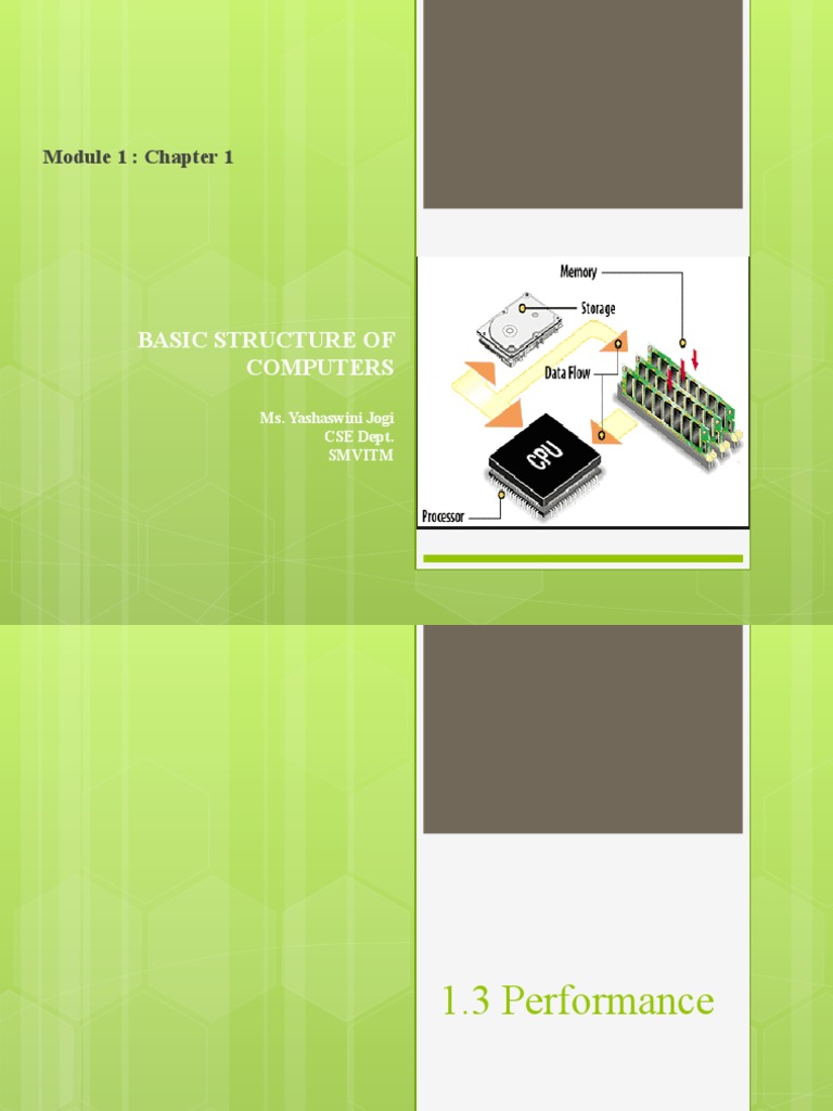 Basic Structure of Computers: Module 1: Chapter 1 | PDF | Hertz ...