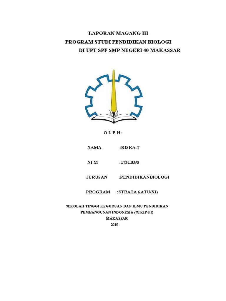 Laporan Magang 3 Sitti Wirda | PDF