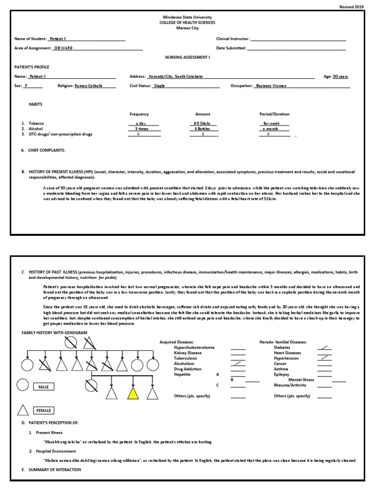 PA Tool | PDF | Physiology | Clinical Medicine