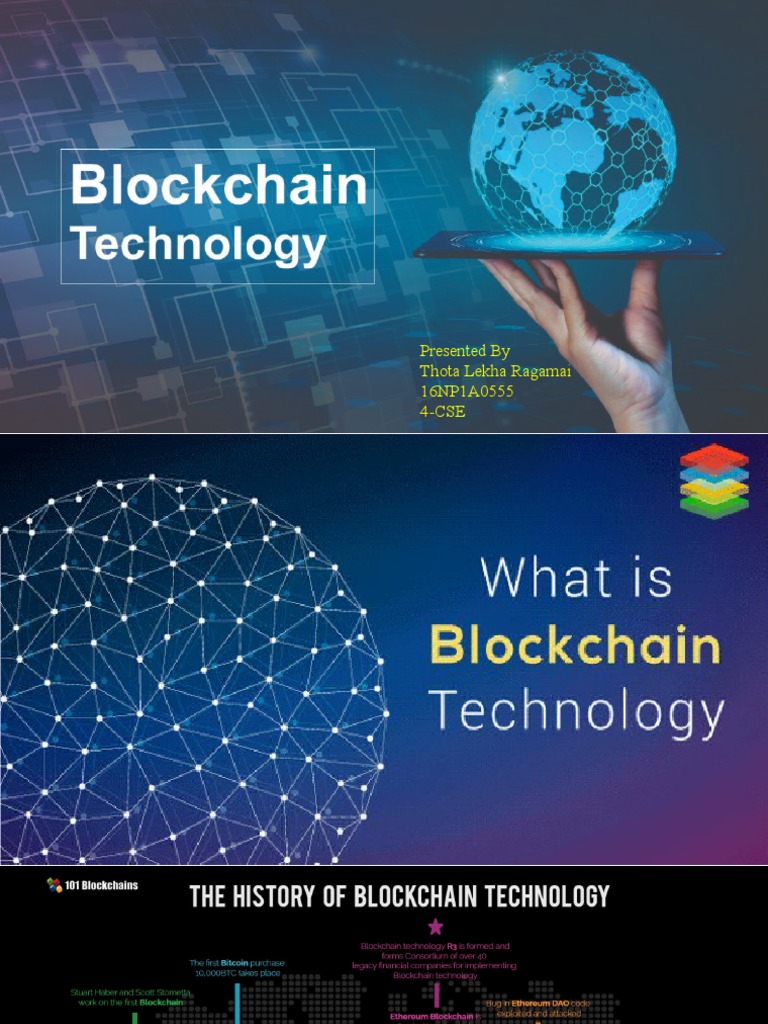 Blockchain Digital Transformation Presentation | PDF | Information ...