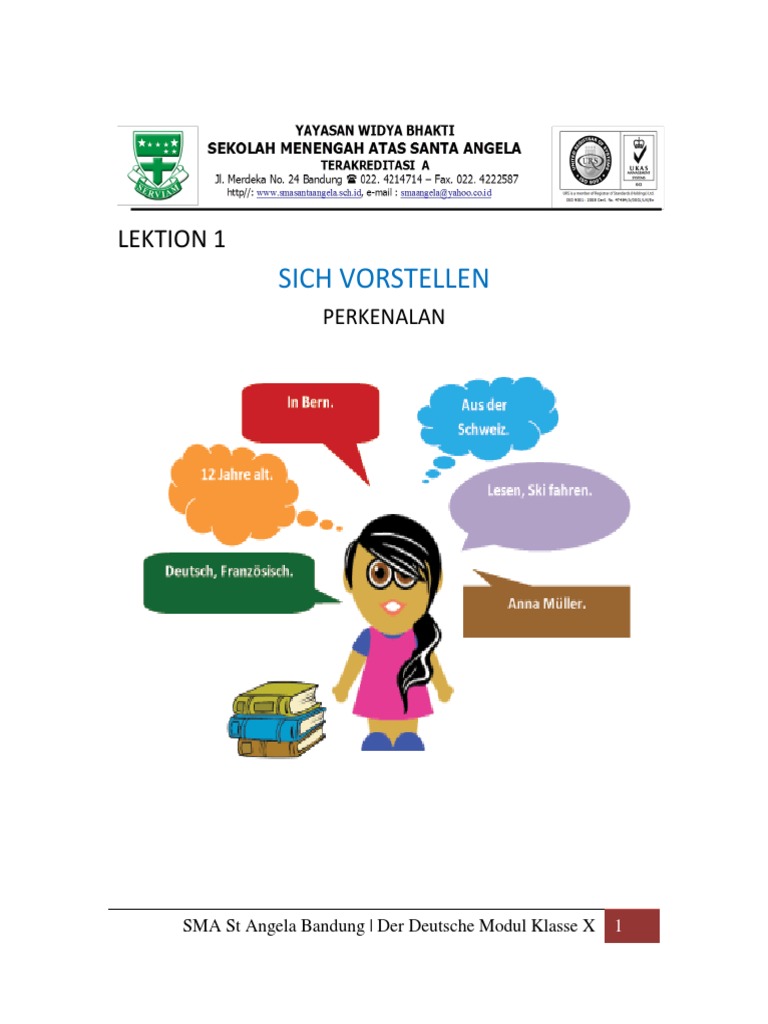 Deutsche Modul Lektion 1 | PDF