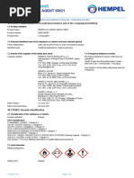 Hempel Curing Agent 95881 | PDF | Toxicity | Firefighting