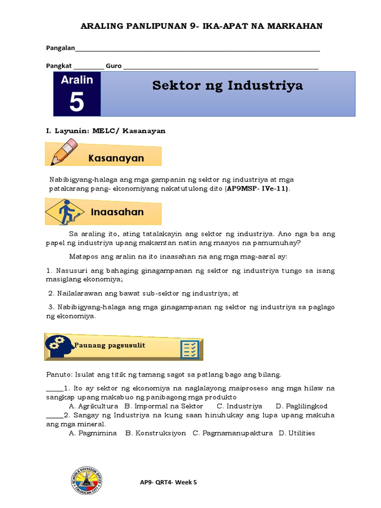 AP 9 Q4 Week 6 | PDF