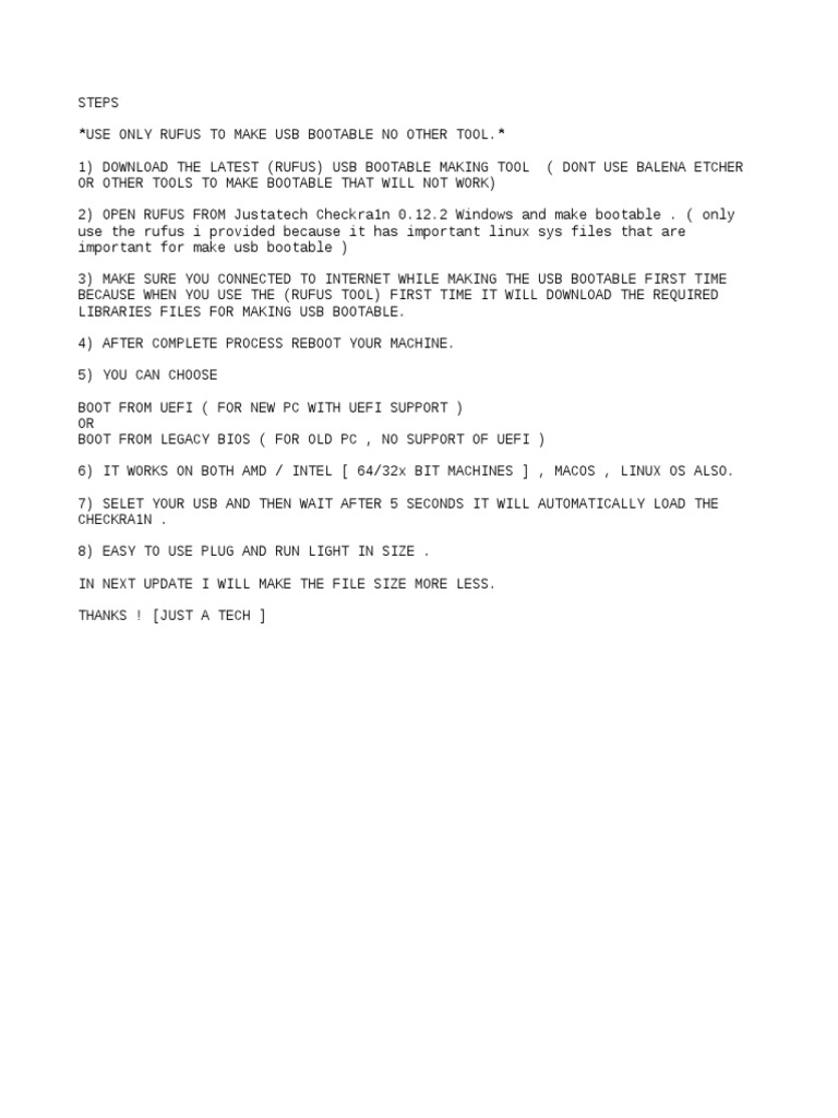 Important Read The Instructions First | PDF