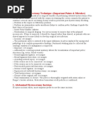 B-Lynch Suturing Surgical Technique Guide | PDF | Uterus | Surgical Suture