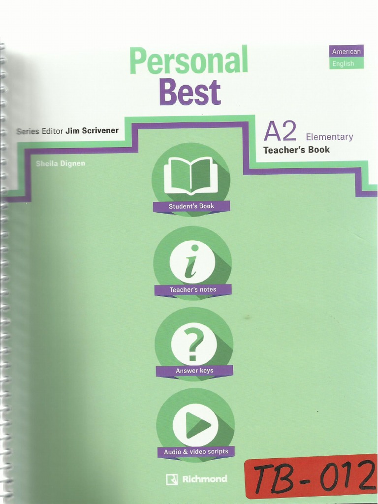 Personal Best A2 Estudent's Book, British Edition | PDF