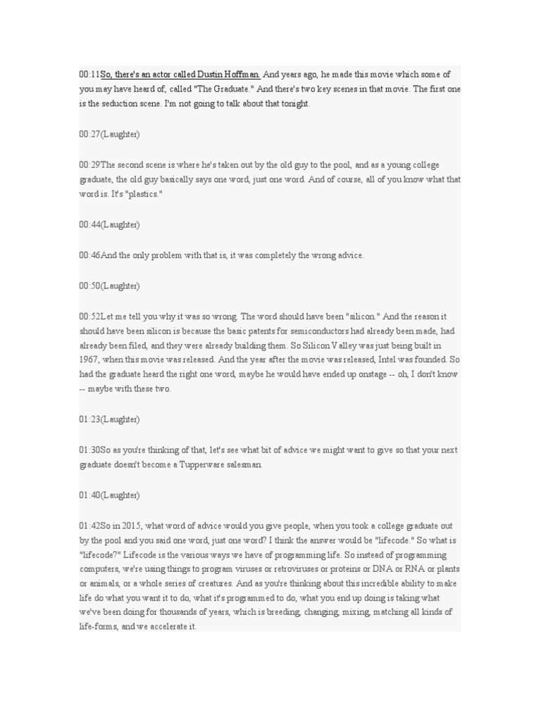 We Can Reprogram Life. How To Do It Wisely | Download Free PDF ...