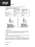 Standard Vs Modified Proctor Test | PDF