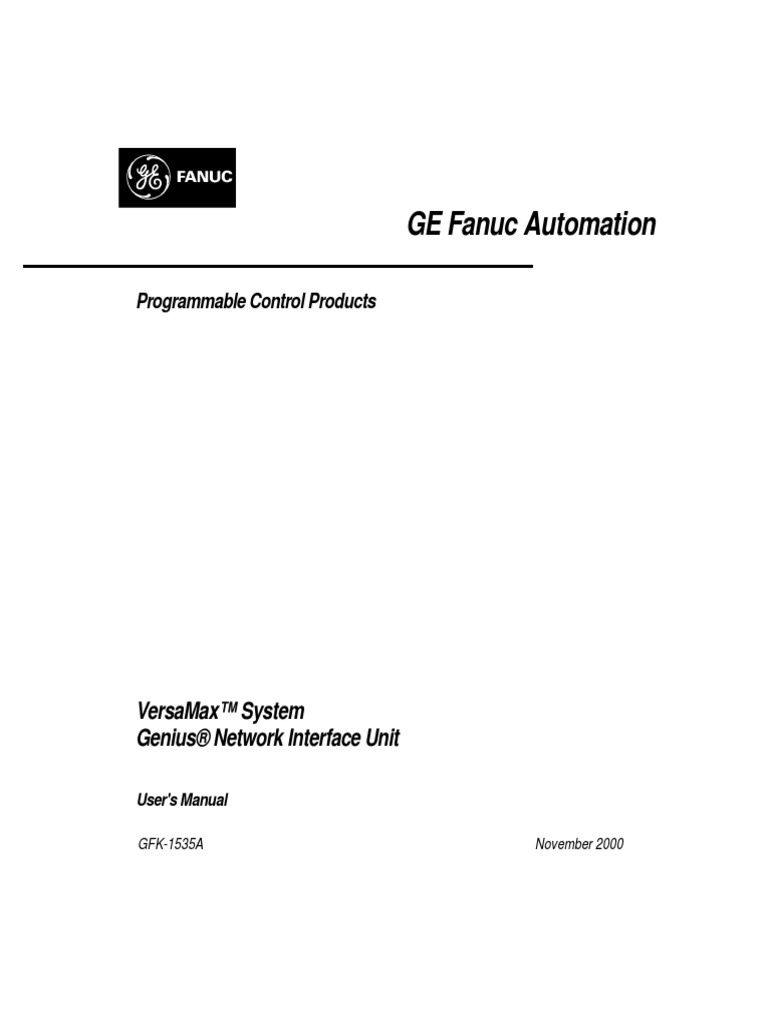Ge Fanuc Automation | PDF | Programmable Logic Controller | Input/Output