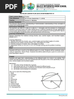 Semi-Detailed Lesson Plan - Distance and Midpoint Formula Grade 10 ...