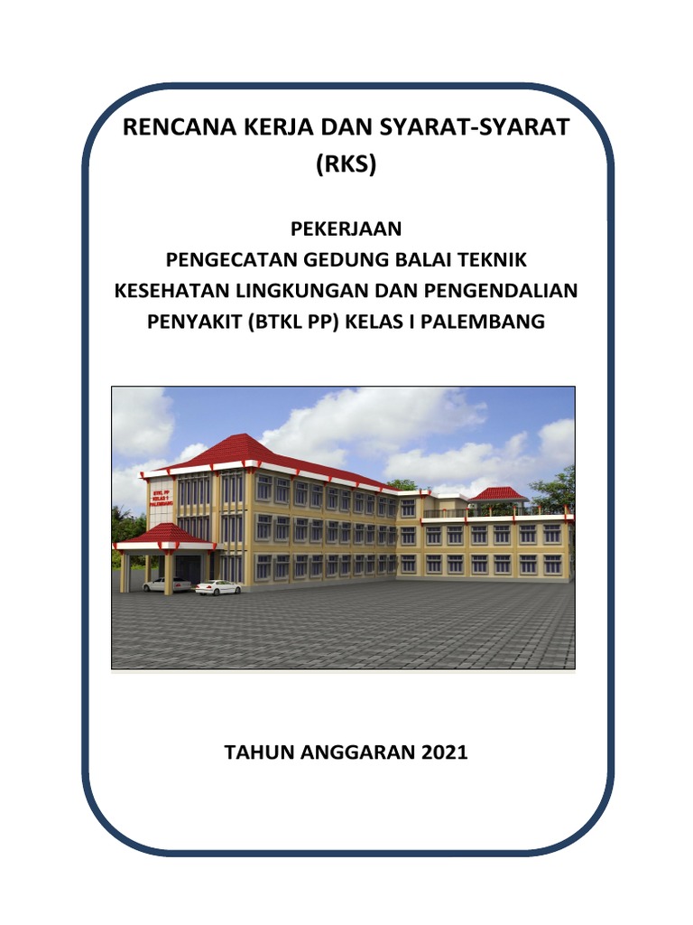 Rencana Kerja Dan Syarat-Syarat Teknis Pengecatan 1 | PDF | Teknologi & Rekayasa