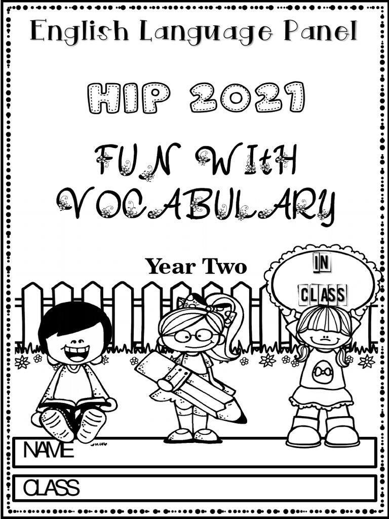 Fun With Vocabulary Year 2 | PDF | Language Arts & Discipline