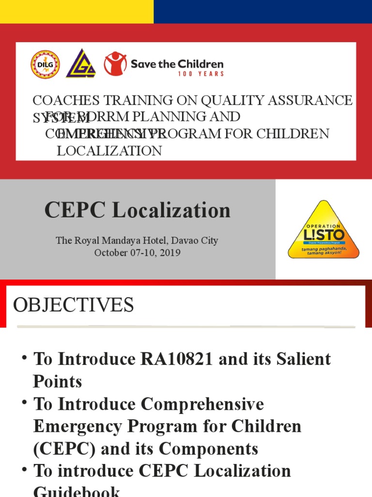 Module 2 CEPC Localization Guide | PDF | Emergency Management ...