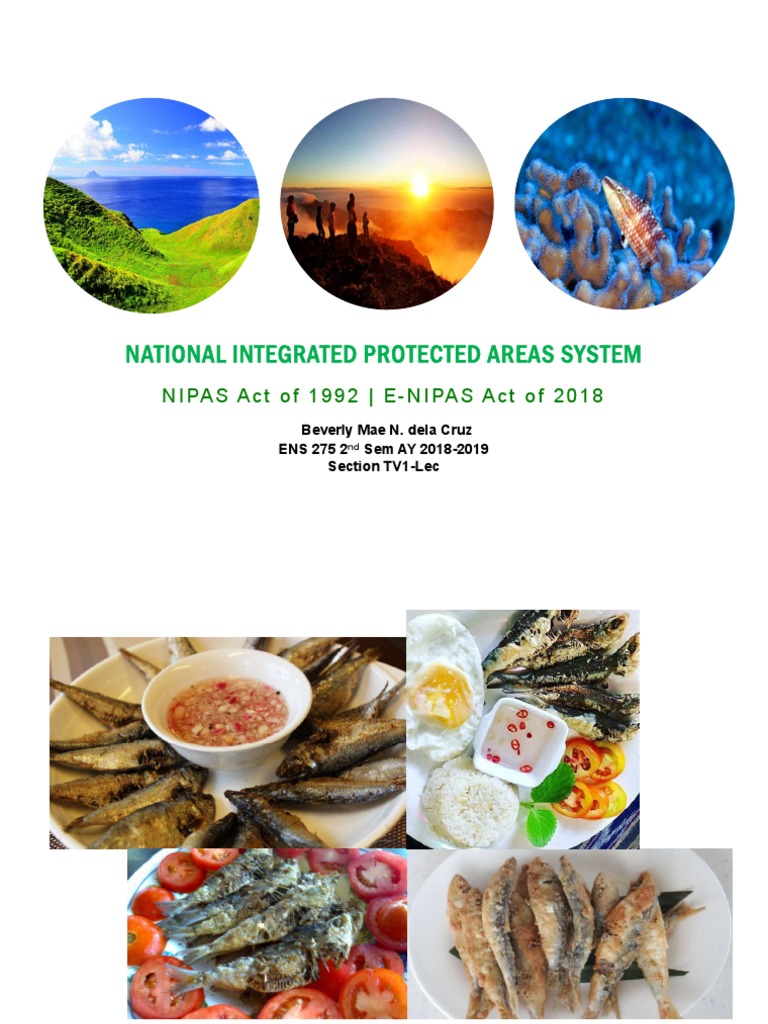 NIPAS and E-NIPAS - Review On The Republic Acts On Protected Areas in ...