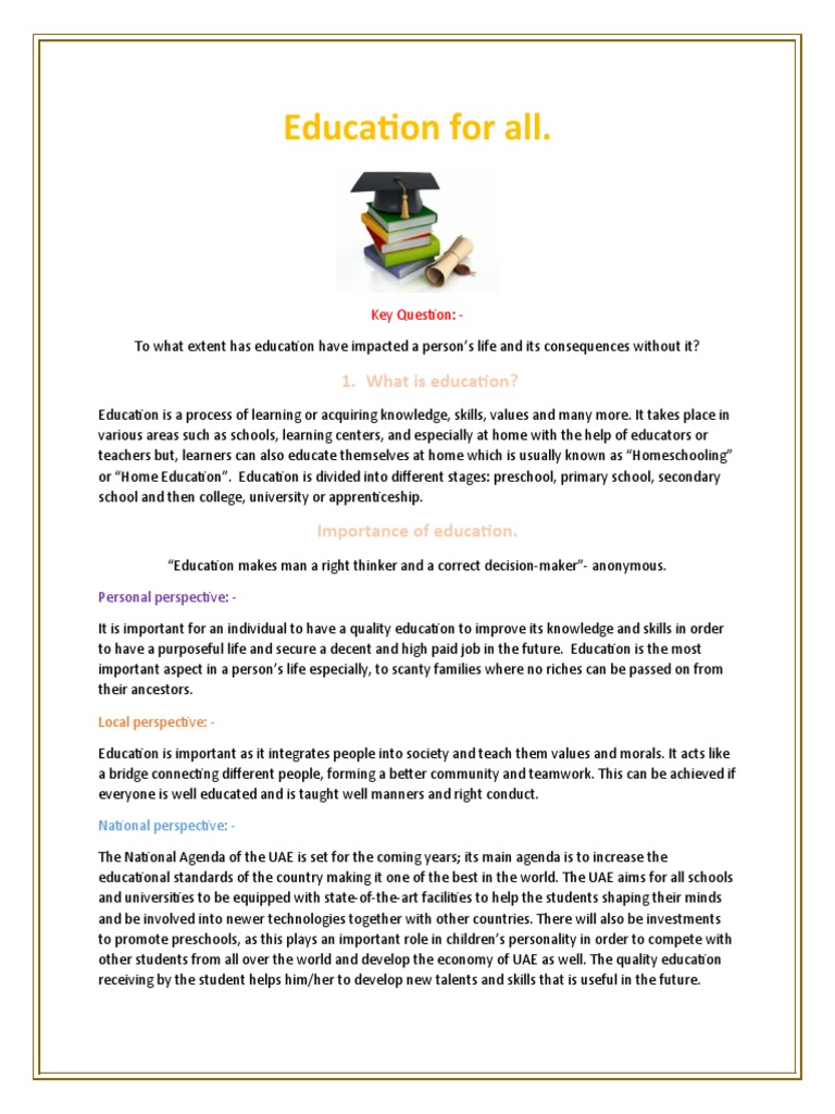 GP Project | Download Free PDF | Homeschooling | Poverty