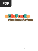 Module in Purposive Communication 1 First Year College | PDF | Communication | Language Acquisition