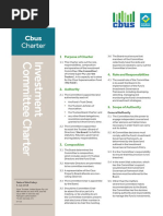 Investment Committee Charter Overview | PDF | Committee | Board Of ...