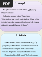 Mengenal Harakat FATHA KHASRAH DHOMAH | PDF