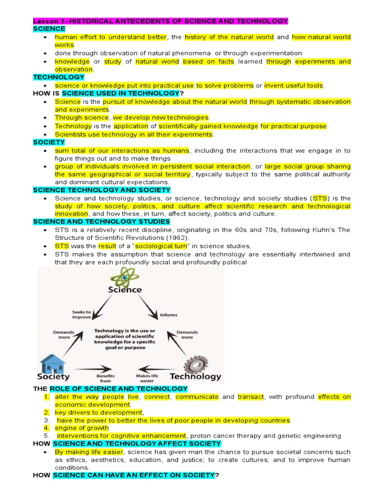 Sts Reviewer | PDF | Science Education | Science