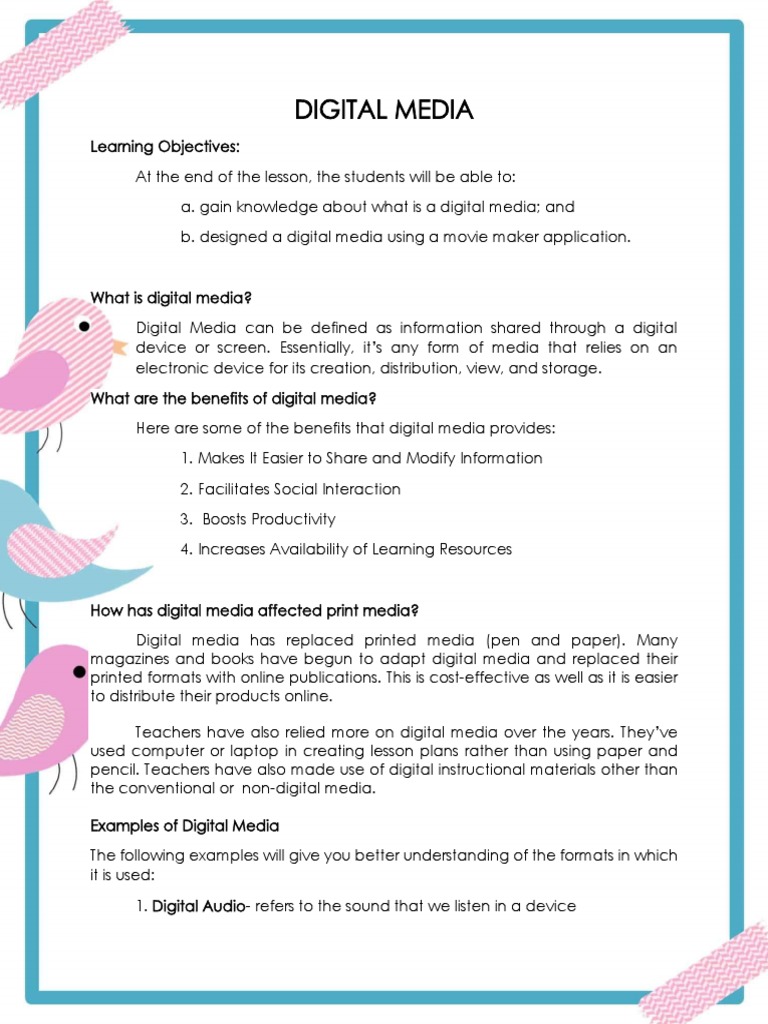 Digital Media | PDF | Mass Media | Virtual Reality