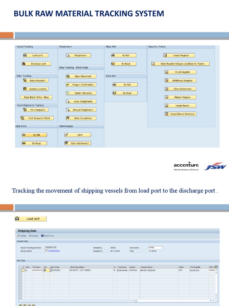 Bulk Raw Material Tracking System - V2 | PDF