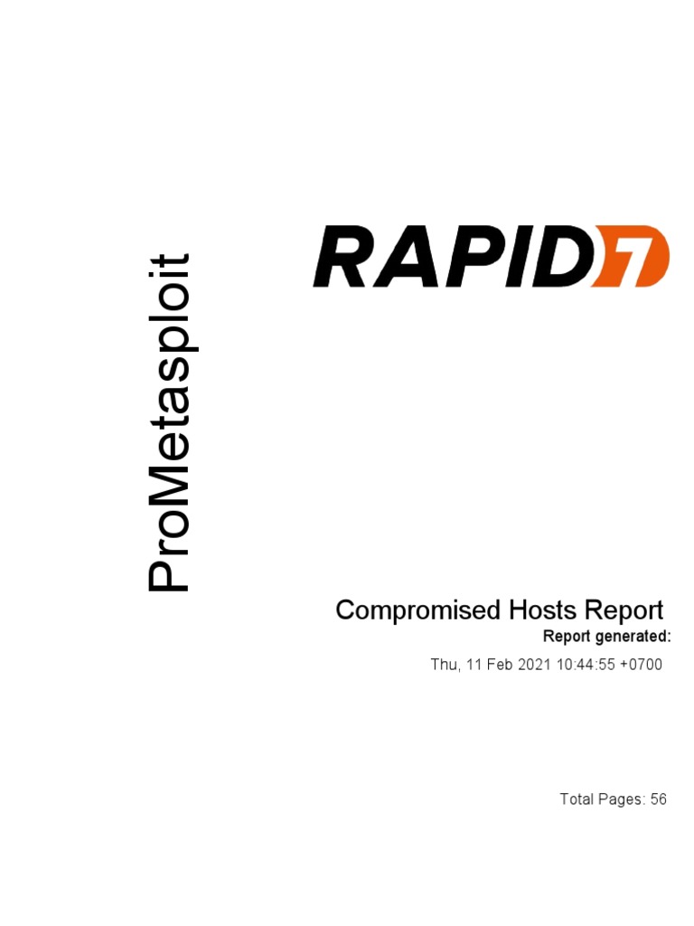 Compromised Hosts Report | PDF | Unix Software | Software Engineering