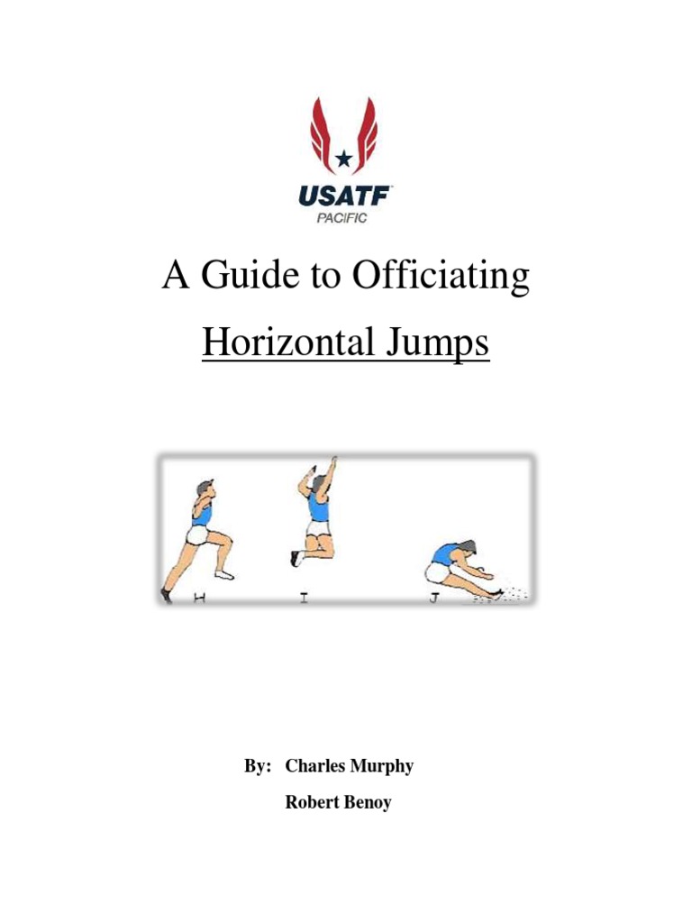 A Guide To Officiating Horizontal Jumps: By: Charles Murphy Robert ...