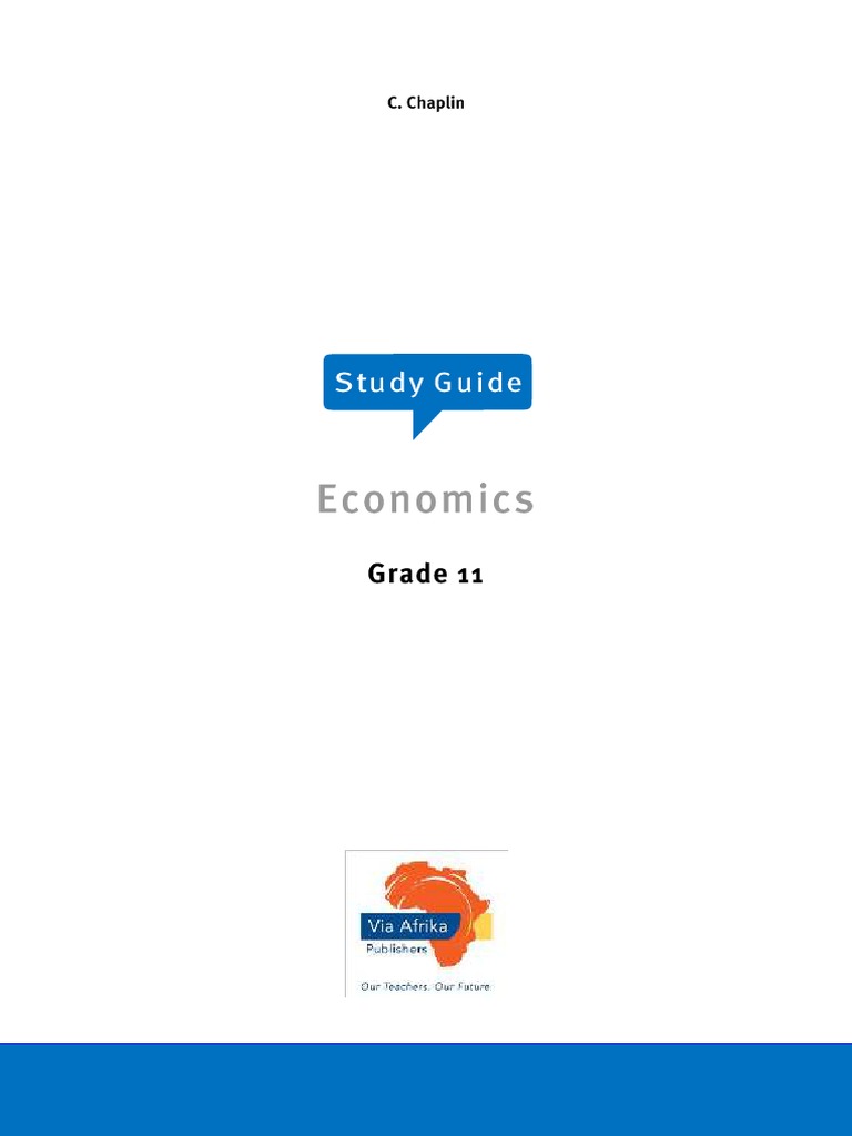 Economics Grade 11 Study Guide | PDF