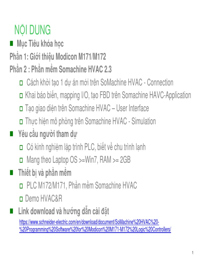 Somachine Hvac Training | PDF