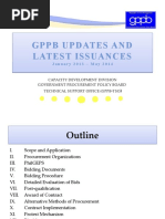 GPPB 2013-2014 Updates and Latest Issuances | PDF | Joint Venture ...