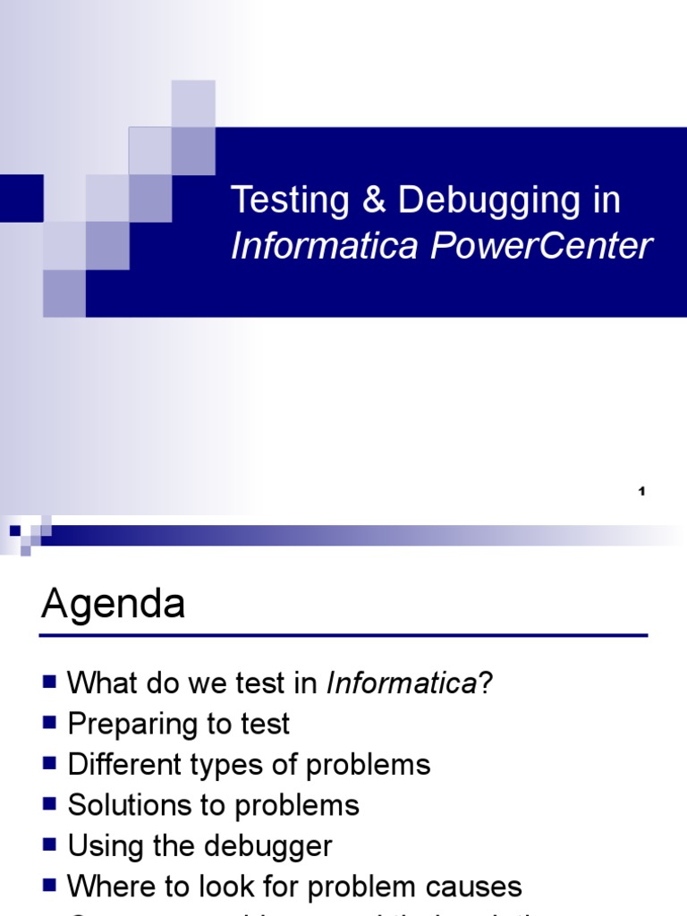Informatica PowerCenter Debugging Guide | PDF | Debugging | Data Management