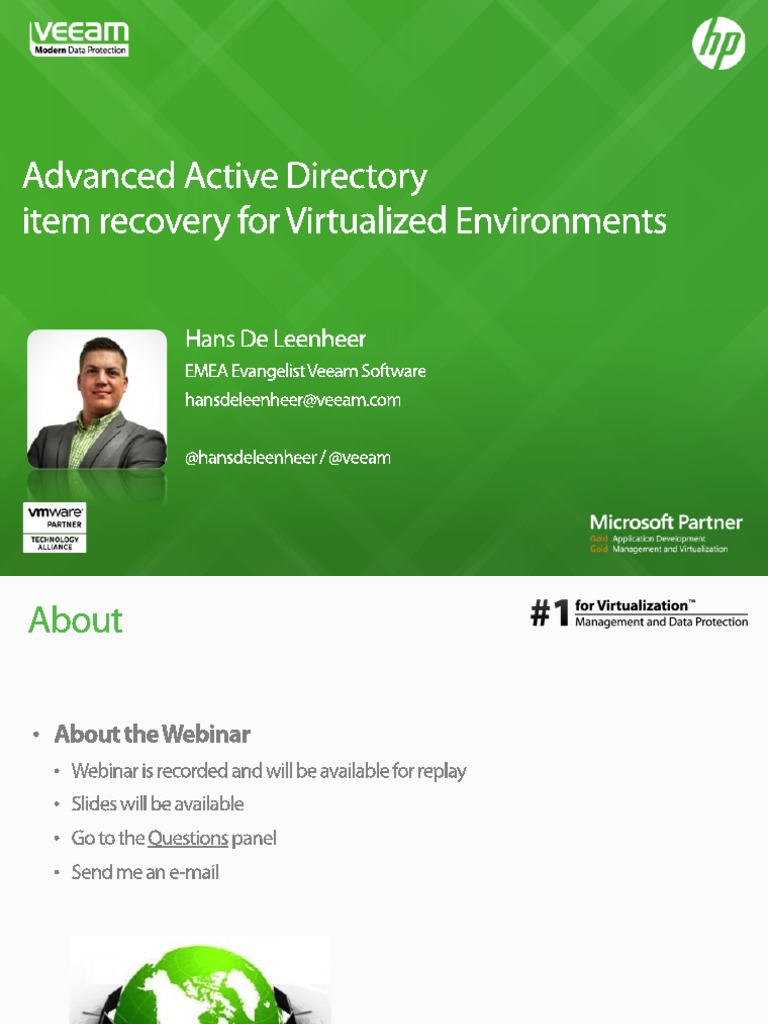 Active Directory Backup and Recovery Guide | PDF | Active Directory ...