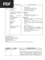 Fdar | PDF | Blood Pressure | Medicine