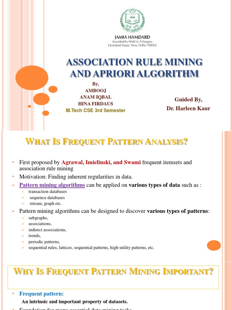 AssociationRule and Apriori | PDF | Data | Data Management